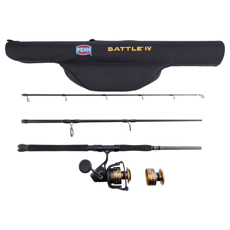 Battle® IV Travel Spinning Rod & Reel Combo